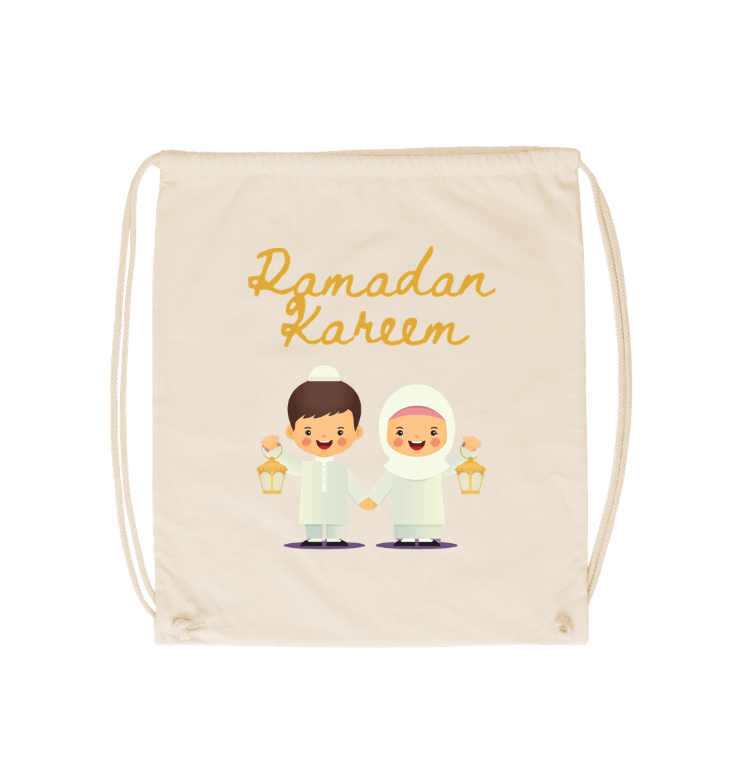 Ramadan Kids Organic Cotton Drawstring Bag – A Sustainable & Joyful Gi ...